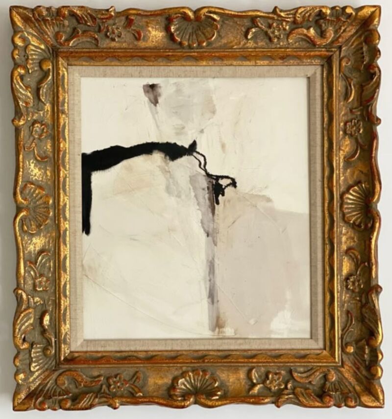 mixing-abstract-and-modern-art-with-antiques-an-inspired-pairing